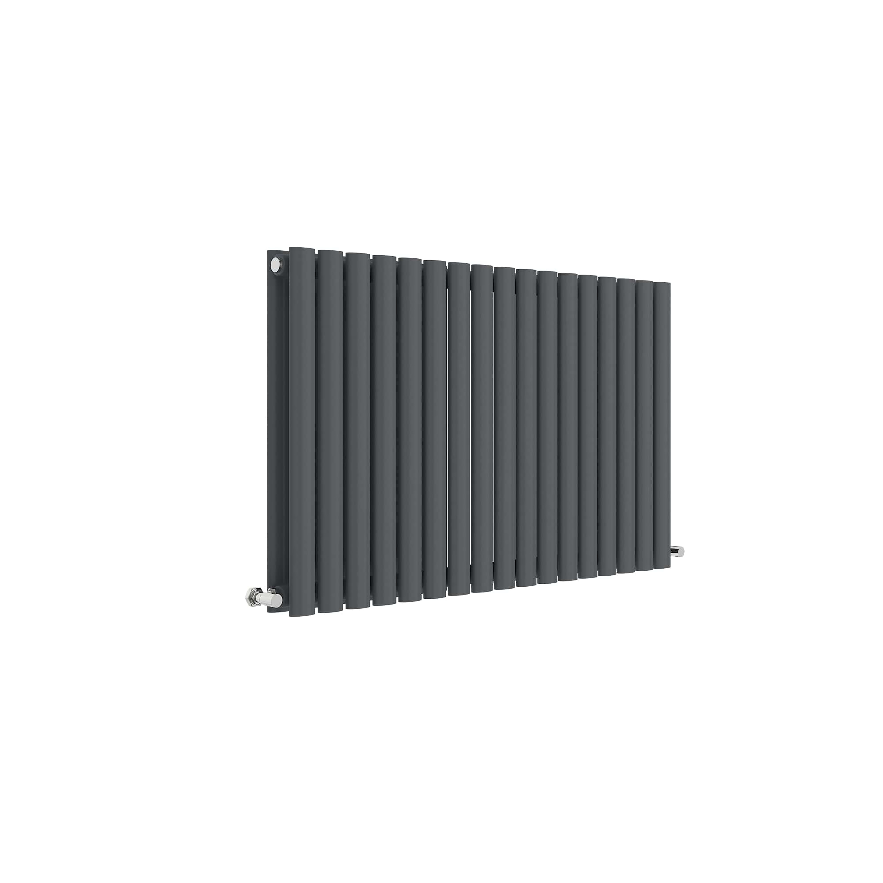 Hudson Reed Revive Anthracite Horizontal Double Panel Radiator 600 x ...